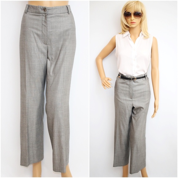 Bernard Zins | Pants & Jumpsuits | Bernard Zins Wool Silk Vintage High ...
